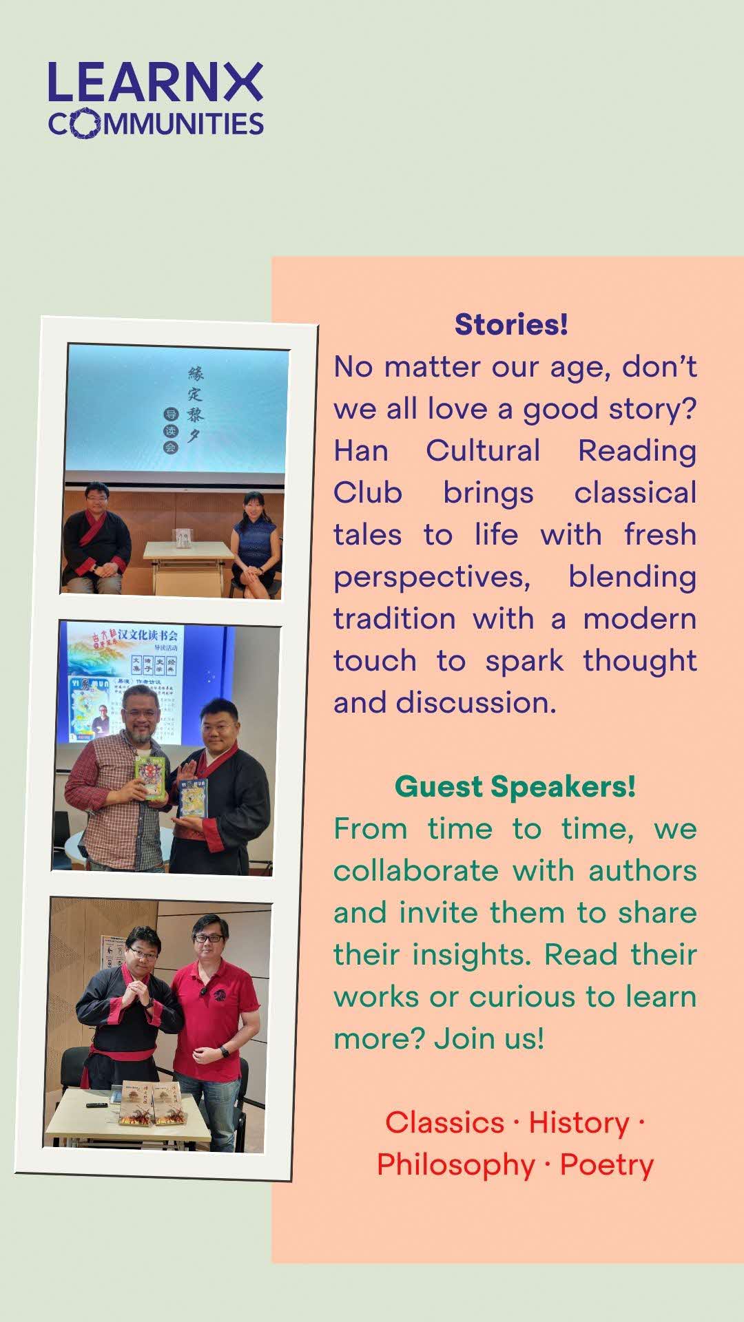 Han Cultural Reading Club 汉文化读书会